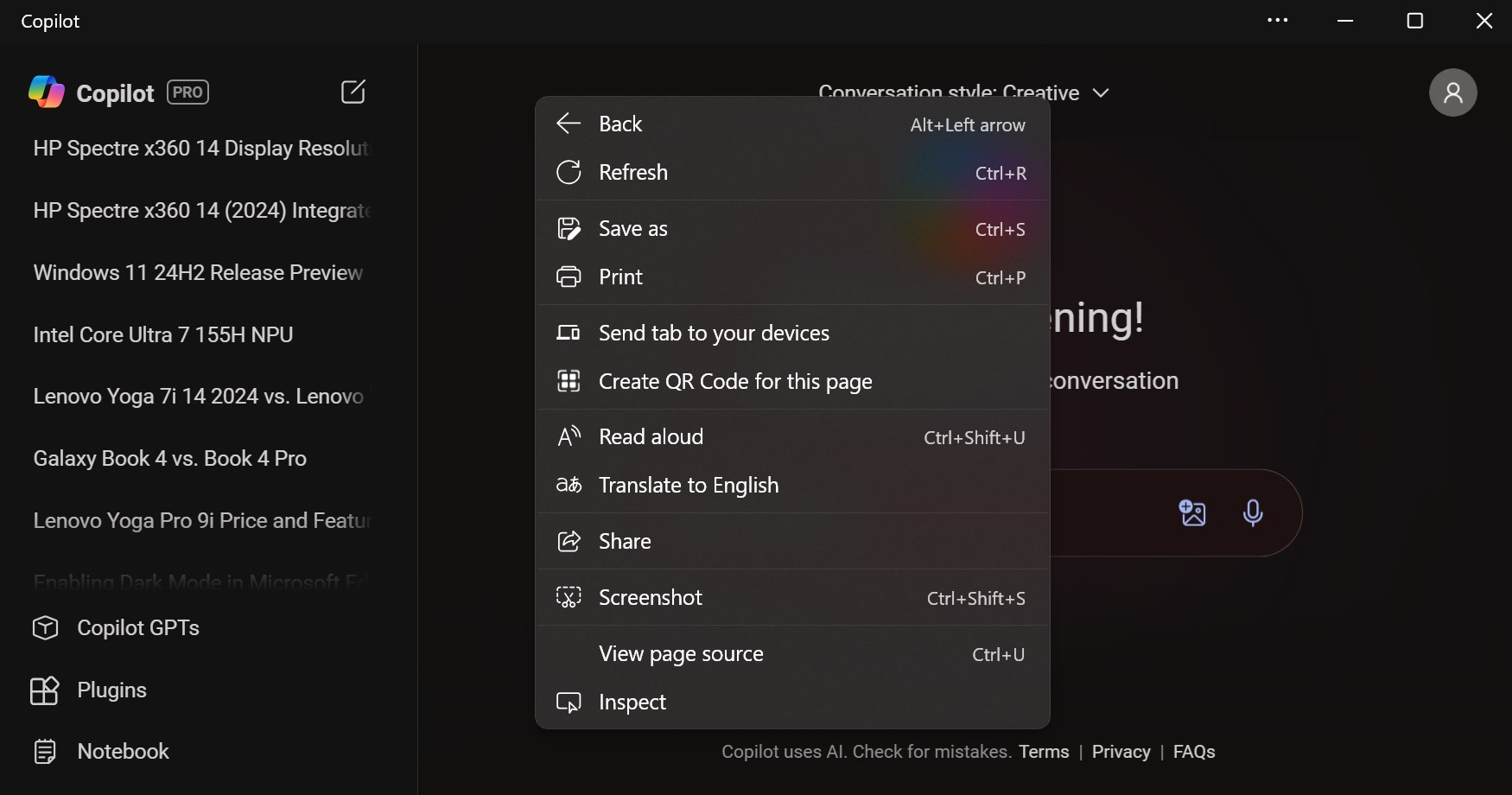 Copilot-web-app-in-Microsoft-Edge – PC3 Magazine