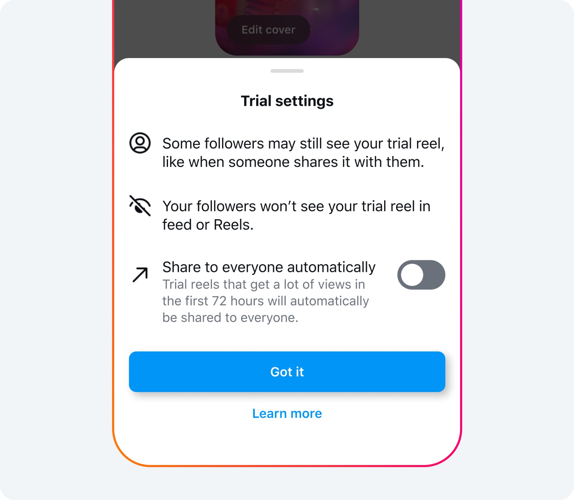 trial reels auto share – PC3 Magazine