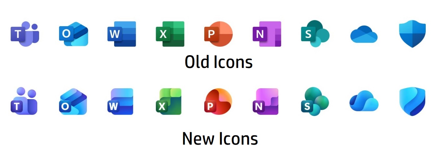 Microsoft-365-Old-Icons-Vs-new – PC3 Magazine