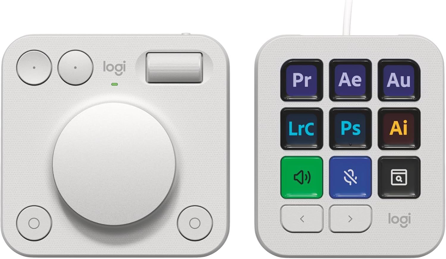 logitech mx creative console prodt shot white – PC3 Magazine