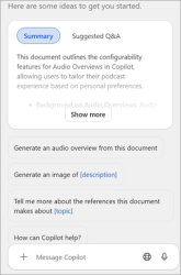Audio Overview Prompt Microsoft 365 Copilot Word – PC3 Magazine