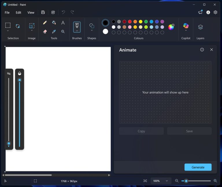 MS-Paint-with-Animate-sidebar-in-Windows-11 – PC3 Magazine